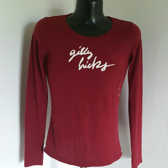 Gilly Hicks | Tops | Gilly Hicks Sydney Vine Color Long Sleeve Shirts ...